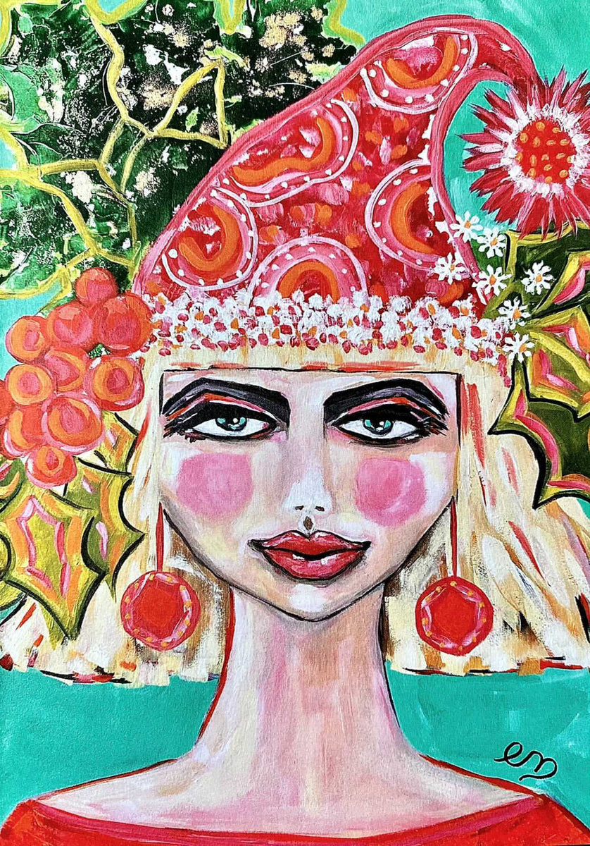 Christmas Cards Pack of 5 – Em Menzies Art