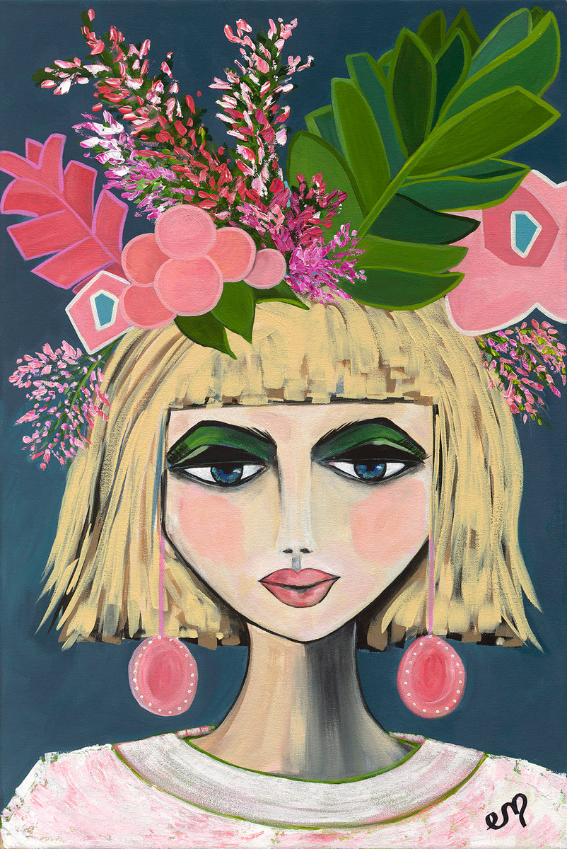 Lady Prosecco – Em Menzies Art